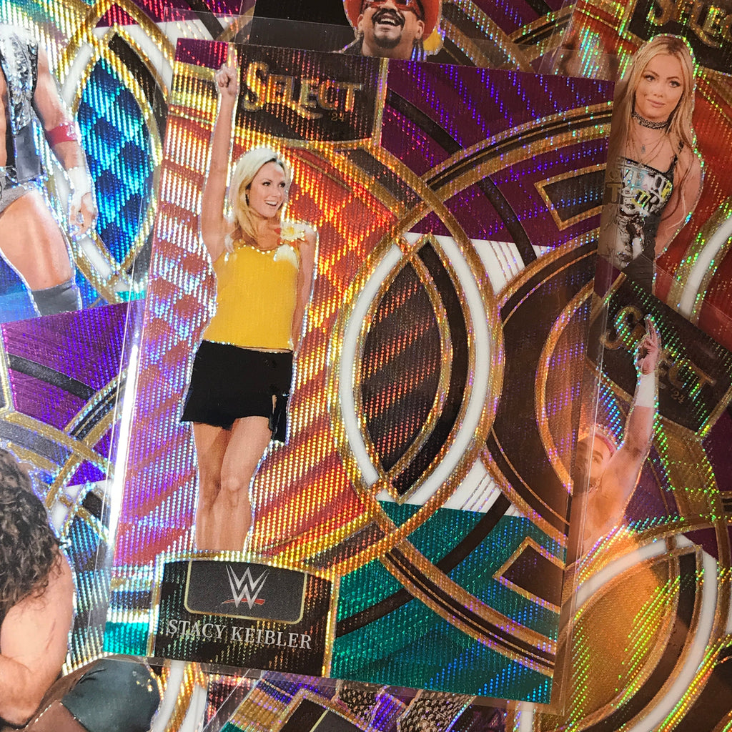 2024 Select WWE CARMELLA Premier Level Tri-Color #105 – Cherry Collectables