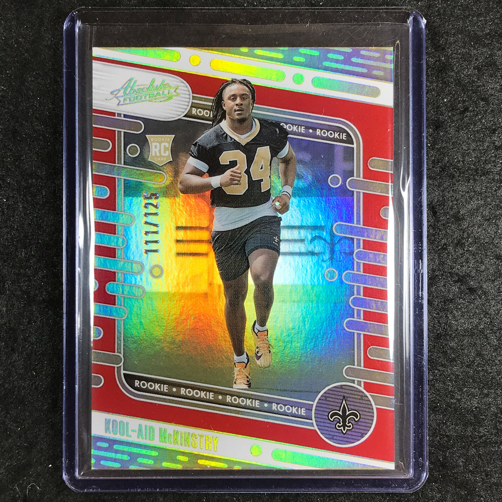 2024 Absolute Football KOOL-AID MCKINSTRY Rookie Base Red Spectrum 111 ...