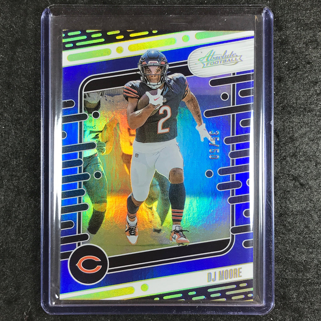 2024 Absolute Football DJ MOORE Base Blue Spectrum 35/50 #16 – Cherry ...