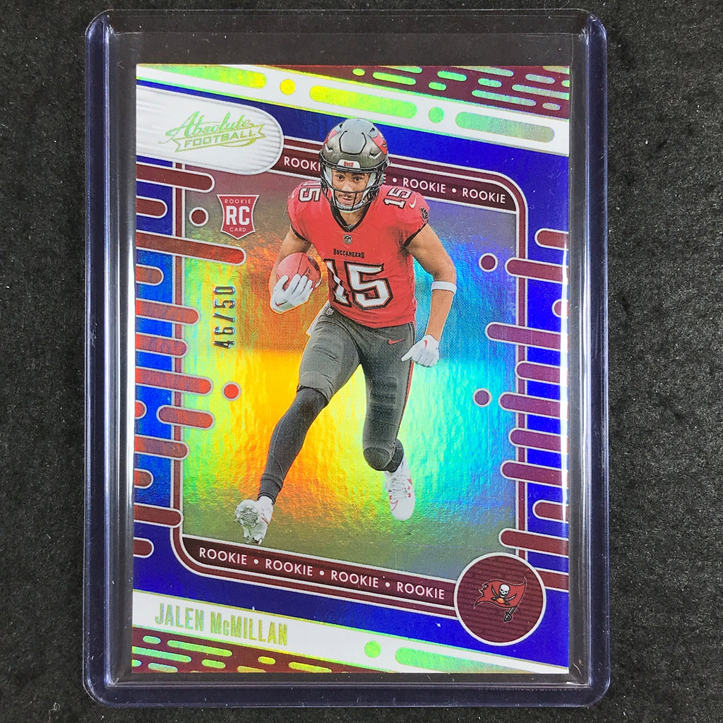 2024 Absolute Football JALEN MCMILLAN Rookie Base Blue Spectrum 46/50 ...