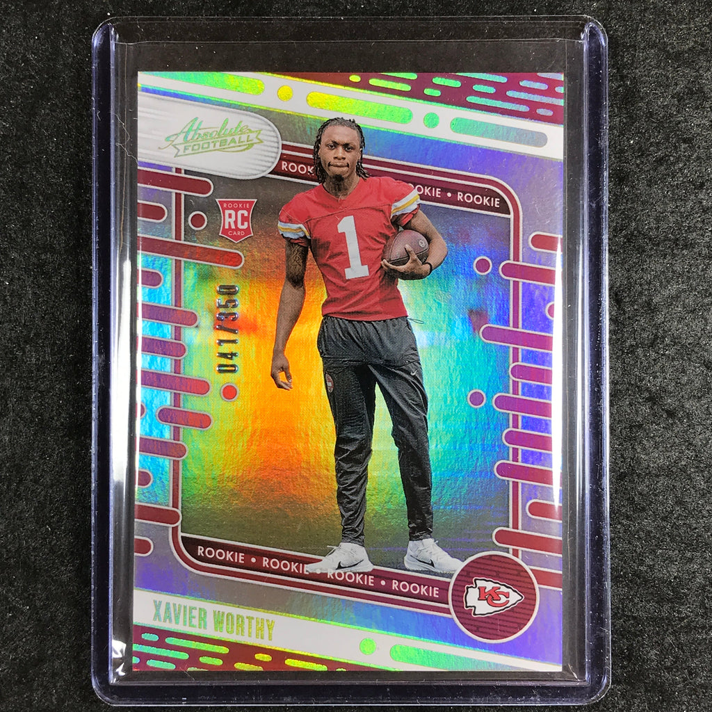2024 Absolute Football XAVIER WORTHY Rookie Base 41/350 #128 – Cherry ...