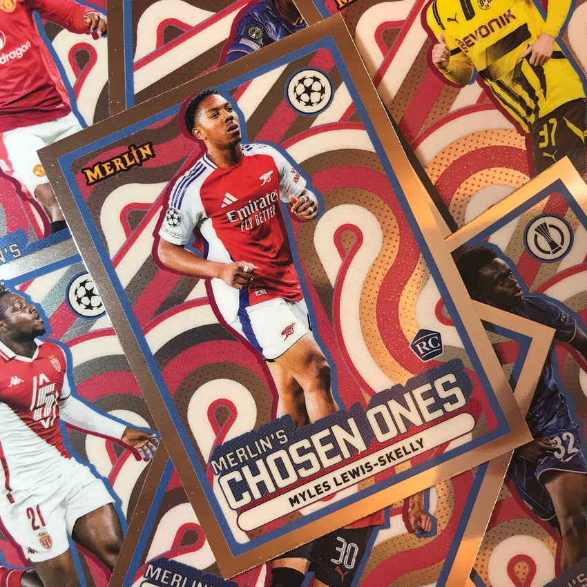 2024-25 Merlin UEFA Club Comp HARRY AMASS Merlin's Chosen One Rookie ...
