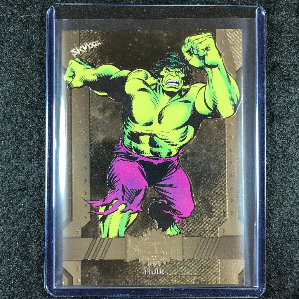 2024 Marvel Metal Universe Avengers HULK Base Bronze FX 6/150 #158 ...