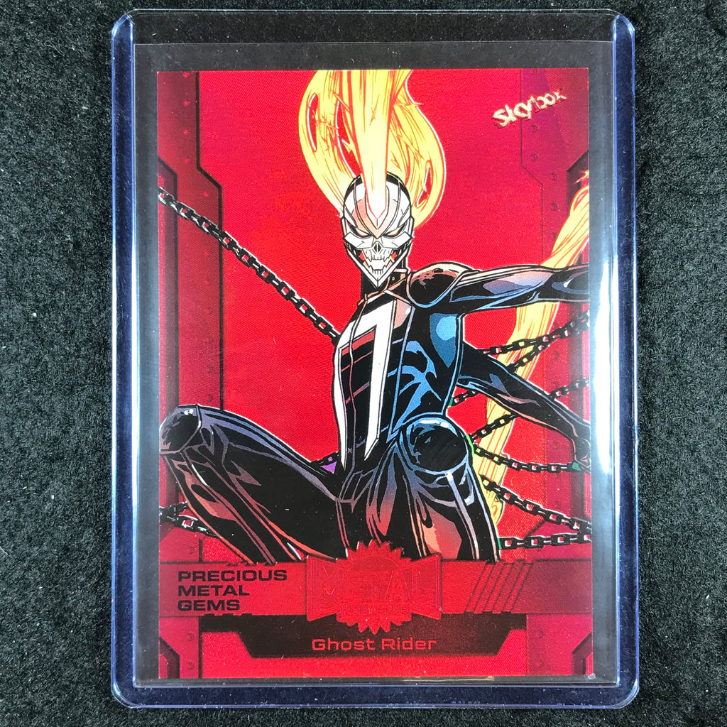 2024 Marvel Metal Universe Avengers GHOST RIDER Precious Metal Gems Re ...