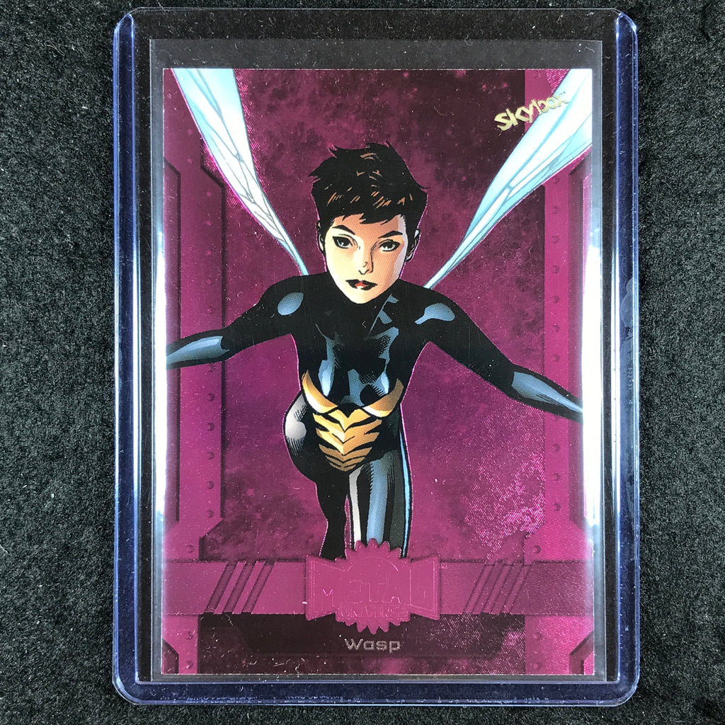 2024 Marvel Metal Universe Avengers WASP Base Pink FX 41/75 #1 – Cherry ...