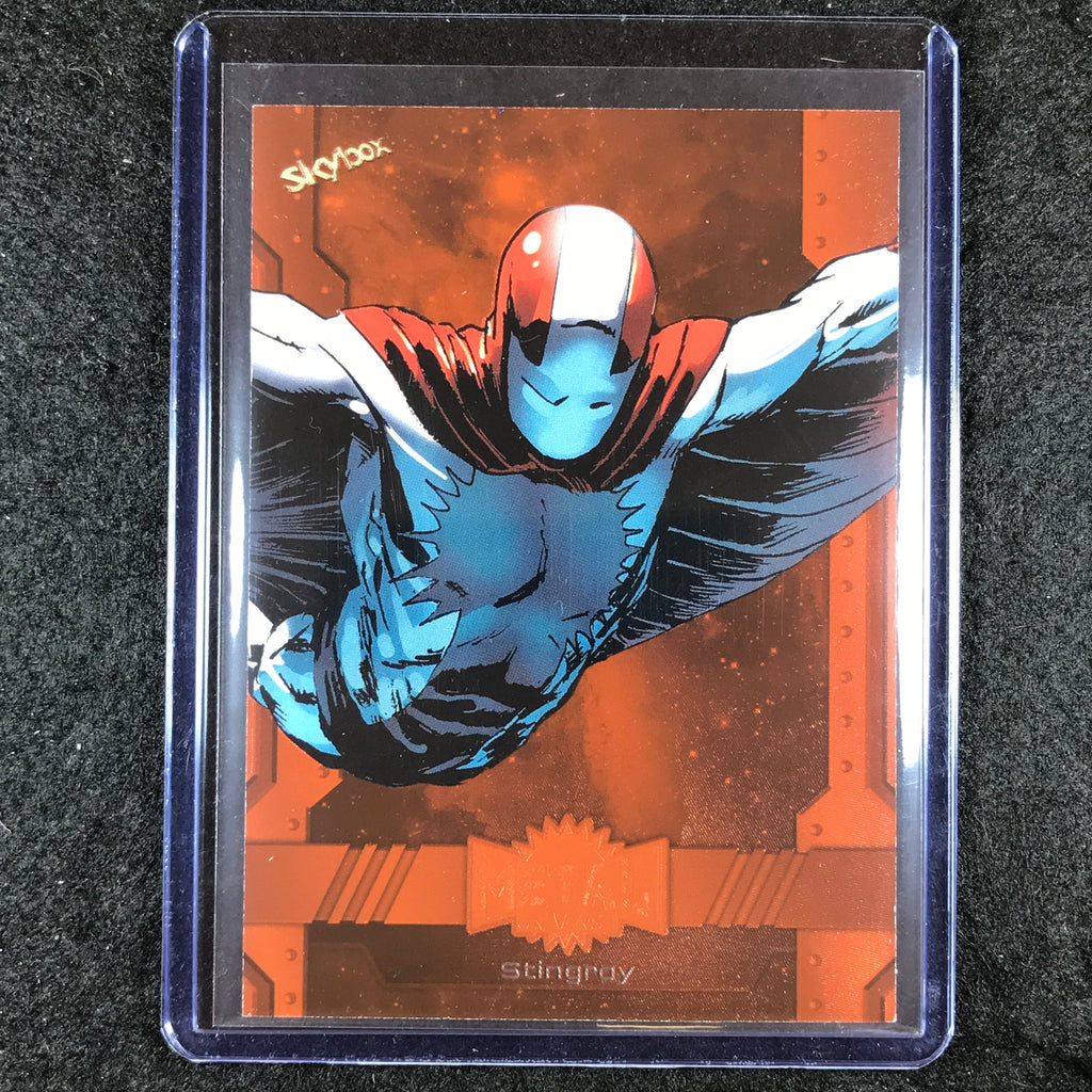 2024 Marvel Metal Universe Avengers STINGRAY Base Orange FX 3/25 #30 ...