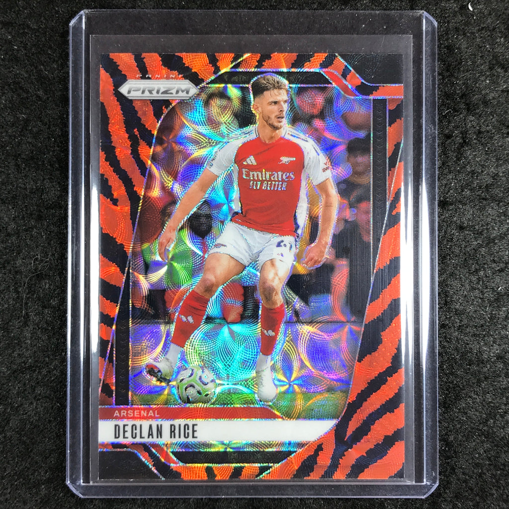 2024-25 Prizm EPL DECLAN RICE Choice Tiger Stripe #22 – Cherry Collectables
