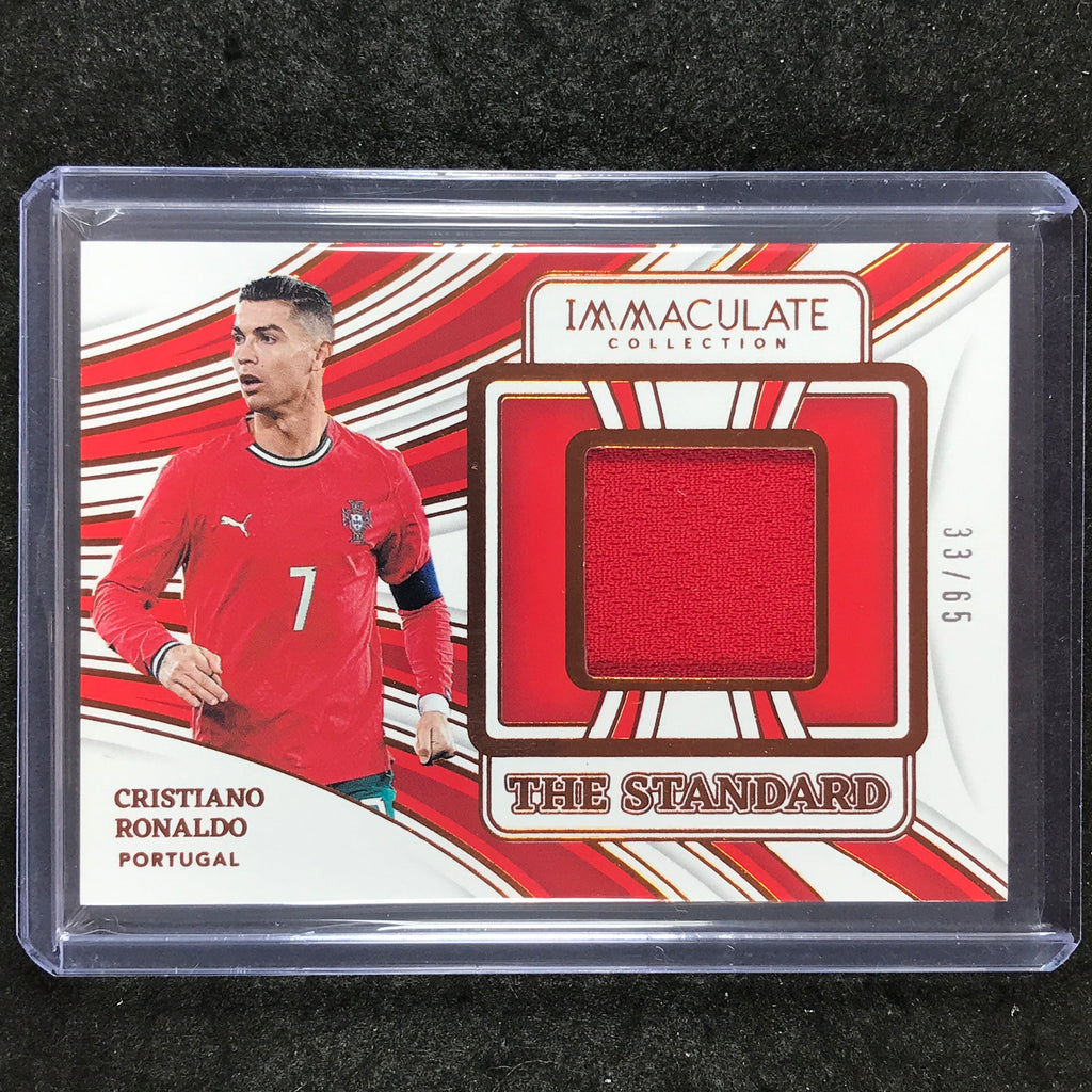 2024-25 Immaculate Soccer CRISTIANO RONALDO The Standard Jersey Bronze ...