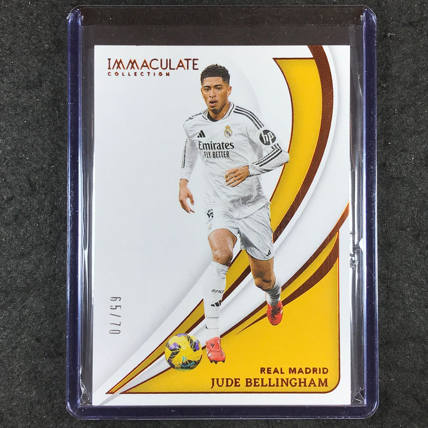 2024-25 Immaculate Soccer JUDE BELLINGHAM Base 65/70 #31 – Cherry ...