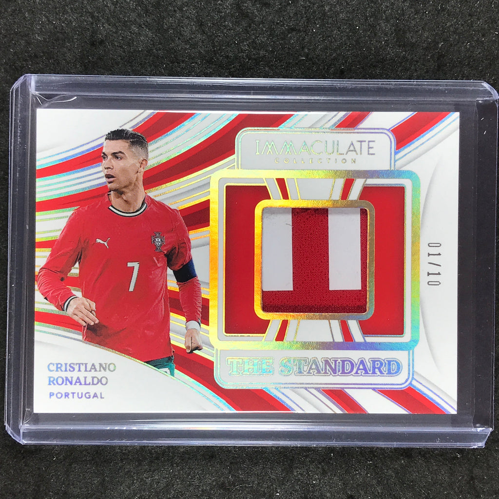 2024-25 Immaculate Soccer CRISTIANO RONALDO The Standard Patch Relic G ...