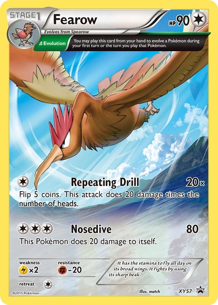 Fearow - Xy57 - Full Art Ultra Rare Promo – Cherry Collectables