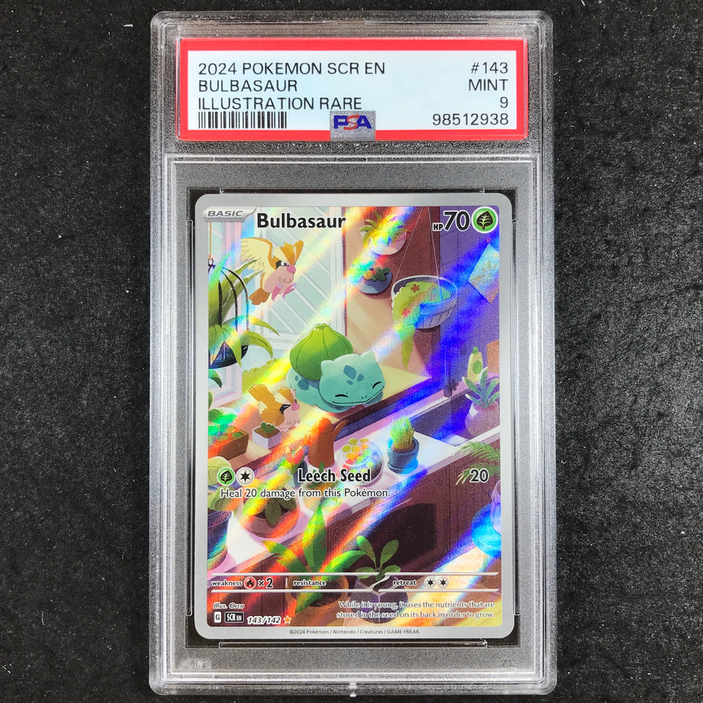 PSA 9 Bulbasaur - 143/142 - Illustration Rare Stellar Crown 938 ...