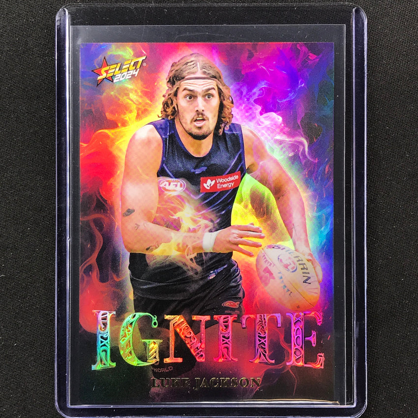 2024 Footy Stars Luke Jackson Ignite No 23 – Cherry Collectables