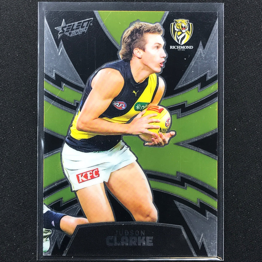 2024 Footy Stars Judson Clarke Luminous Thunderbolt 513/599 No 291 ...
