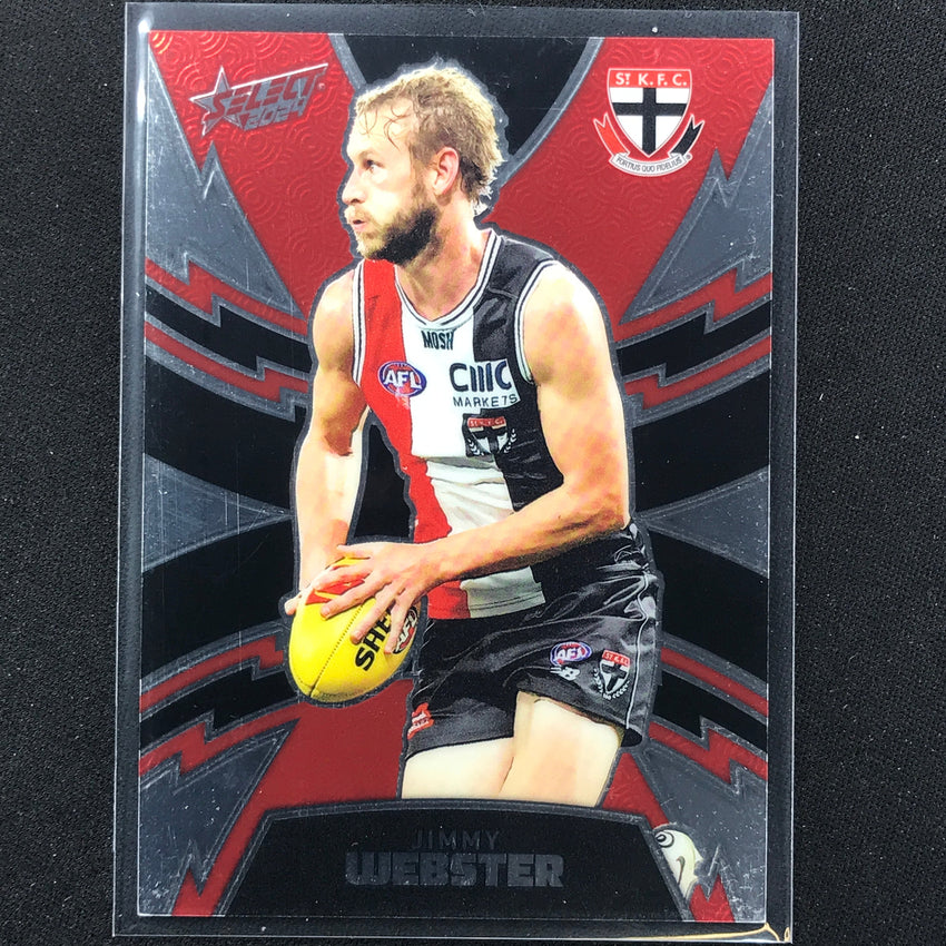 2024 Footy Stars JIMMY WEBSTER Luminous Thunderbolt 354/599 #327 ...