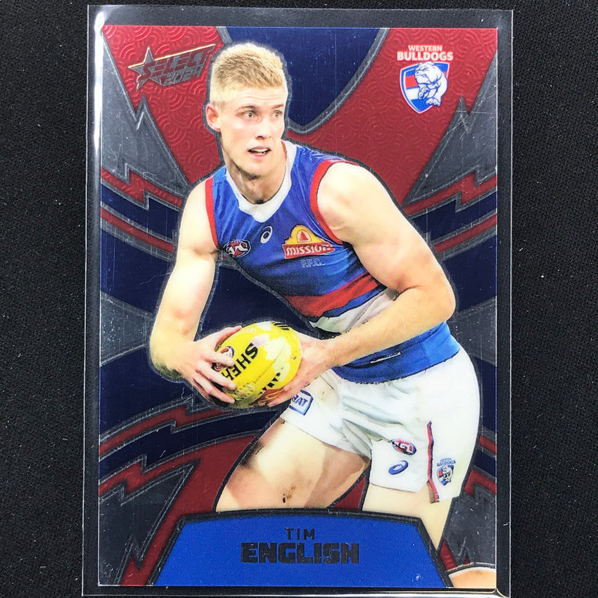 2024 Footy Stars Tim English Luminous Thunderbolt 406/599 No 380 ...