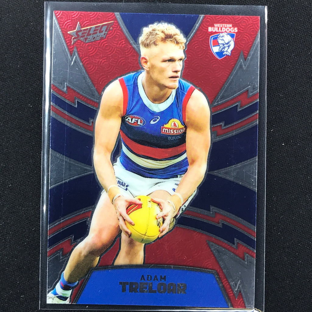 2024 Footy Stars Adam Treloar Luminous Thunderbolt 347/599 No 392 ...