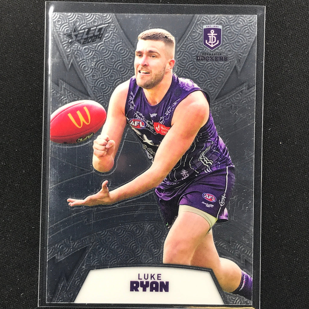 2024 Footy Stars Luke Ryan Luminous Thunderbolt Refractor 16/299 No 57 ...