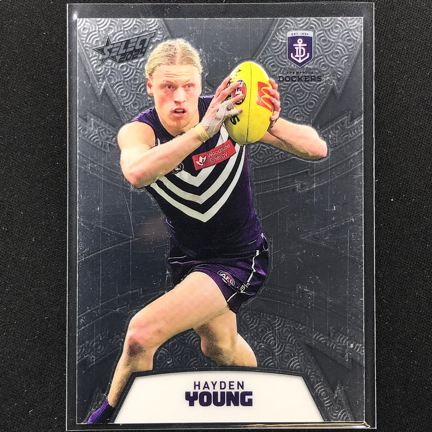 2024 Footy Stars HAYDEN YOUNG Luminous Thunderbolt Refractor 72/299 #6 – Cherry Collectables