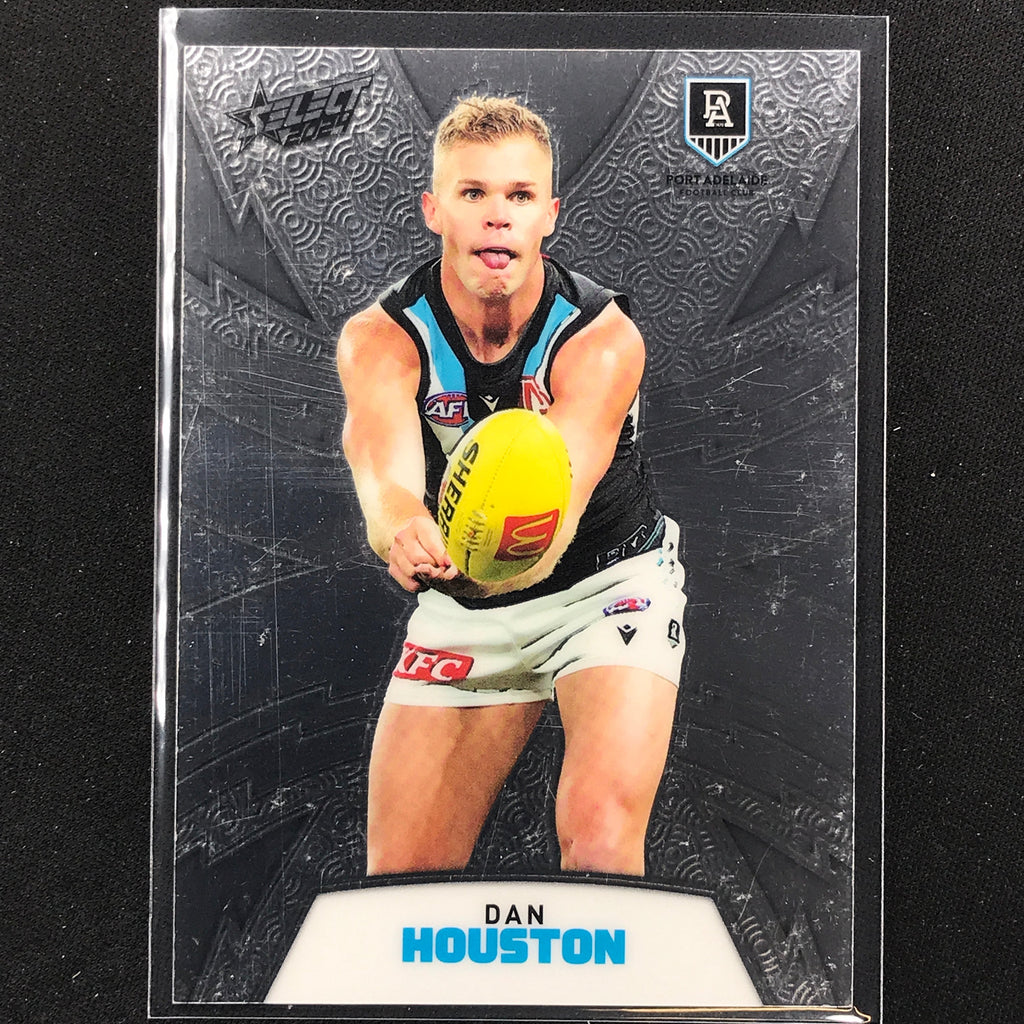 2024 Footy Stars Dan Houston Luminous Thunderbolt Refractor 122/299 No ...