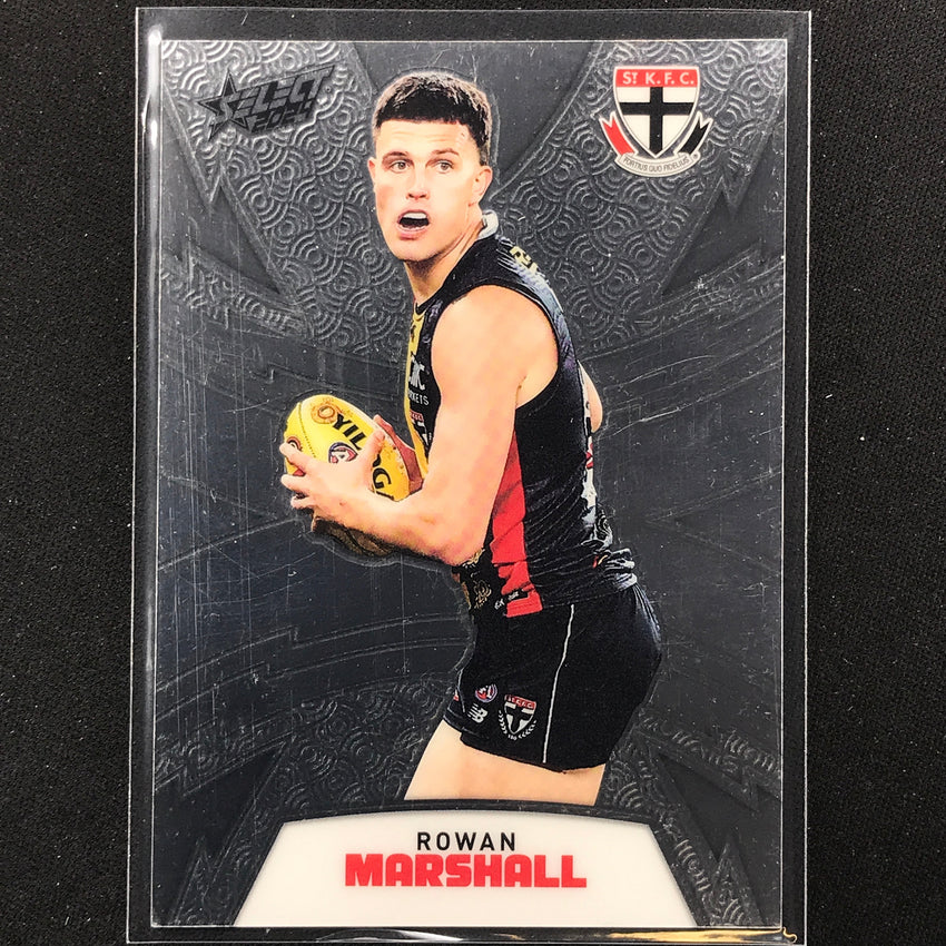 2024 Footy Stars ROWAN MARSHALL Luminous Thunderbolt Refractor 95/299 ...