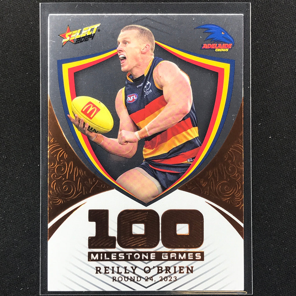 2024 Footy Stars Reilly Obrien Milestone Games Hobby 154/240 #5 ...