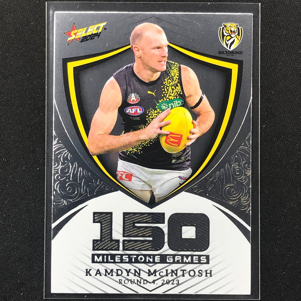 2024 Footy Stars KAMDYN MCINTOSH Milestone Games Hobby 15/240 #77 ...