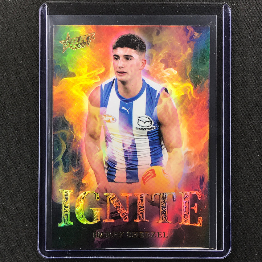 2024 Footy Stars Harry Sheezel Ignite Gold 40/125 No 47 – Cherry ...
