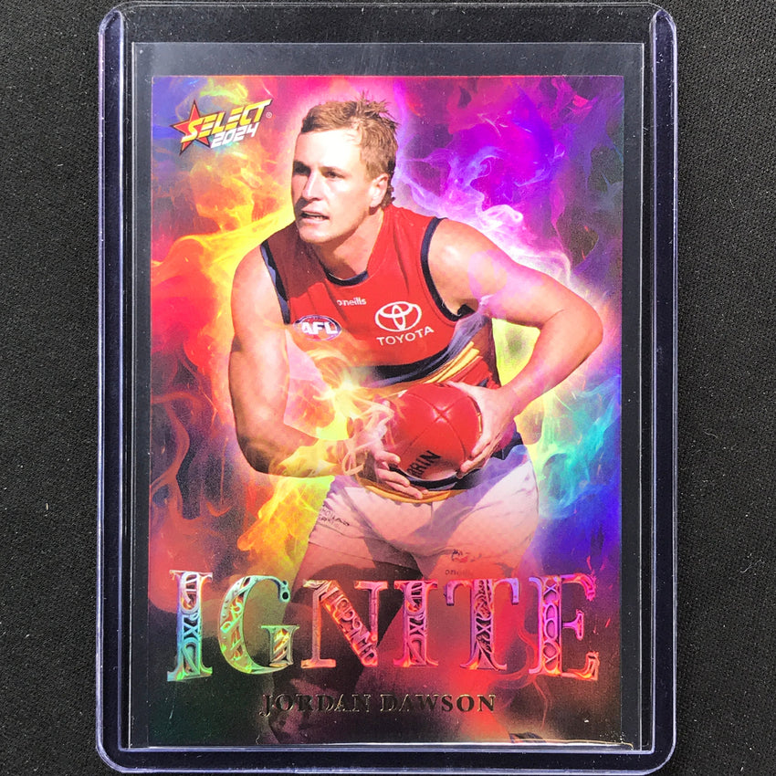 2024 Footy Stars Jordan Dawson Ignite No 1 – Cherry Collectables