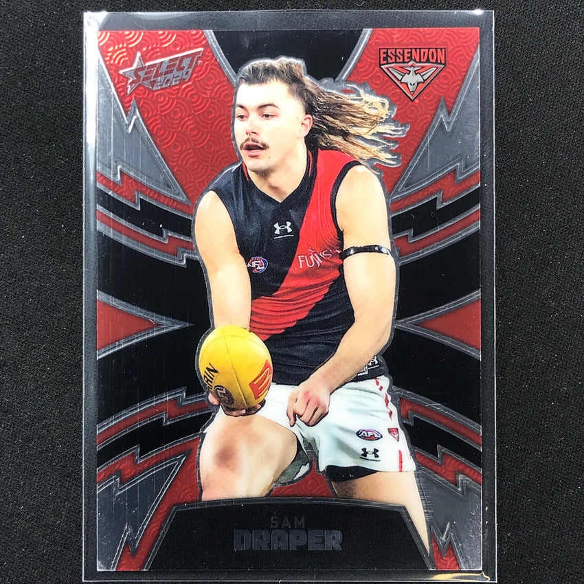 2024 Footy Stars SAM DRAPER Luminous Thunderbolt 162/599 #90 – Cherry ...