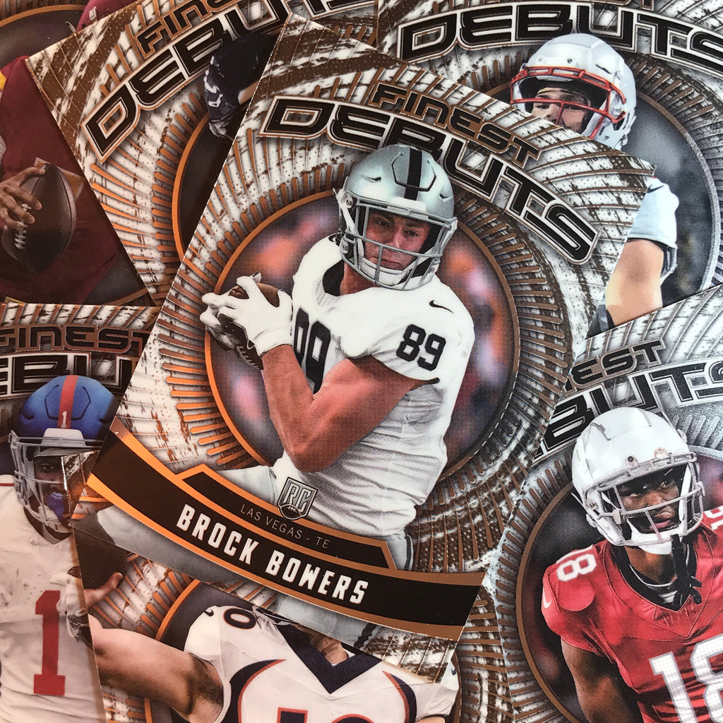 2024 Topps Finest NFL MICHAEL PRATT Debut Rookie Base #17 – Cherry ...