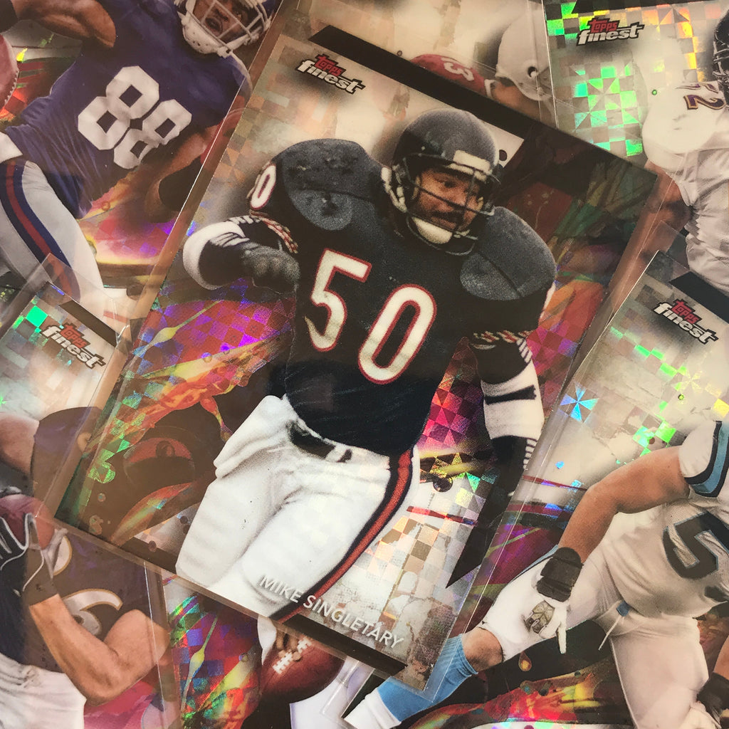 2024 Topps Finest NFL RAY LEWIS Base Checkerboard Uncommon #103 ...