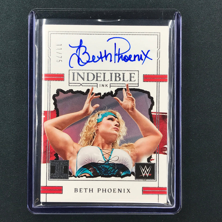 2023 Impeccable WWE Beth Phoenix Indelible Ink Auto Base 11/75 – Cherry ...