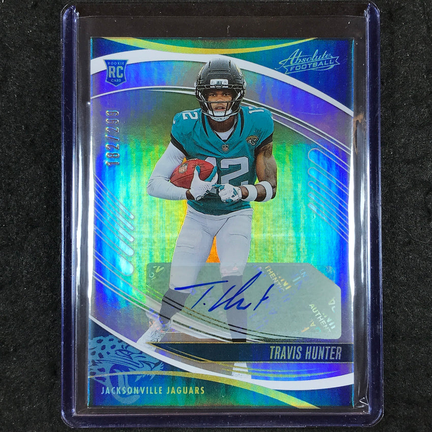2025 Absolute TRAVIS HUNTER Signature Rookies Auto Spectrum 182/299 #1 ...