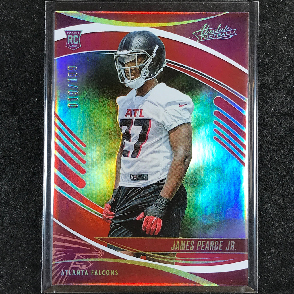 2025 Absolute Football JAMES PEARCE JR. Rookie Base Red Spectrum /199 ...