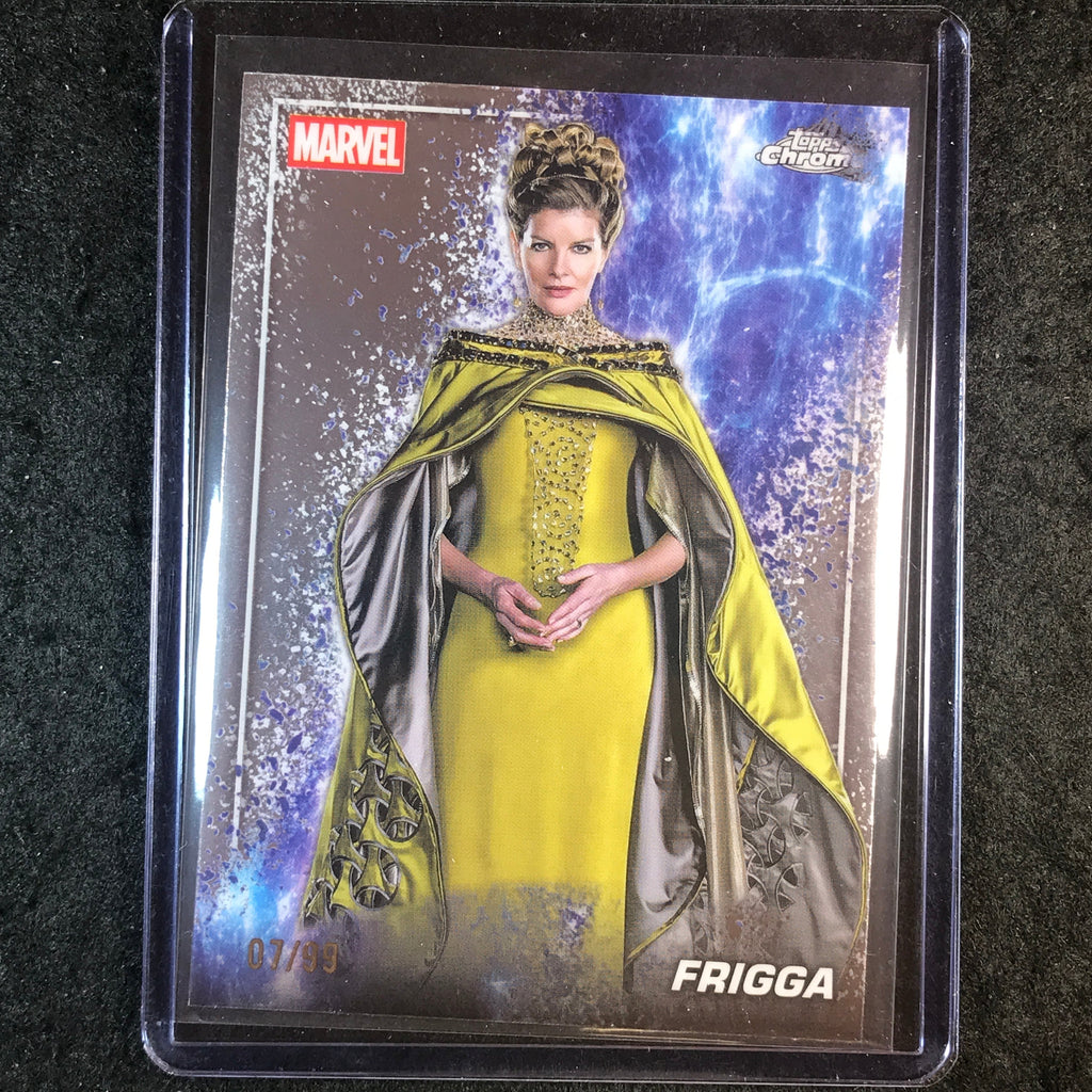 2025 Topps Chrome Marvel Studios FRIGGA The Snap Variation 7/99 #13 ...