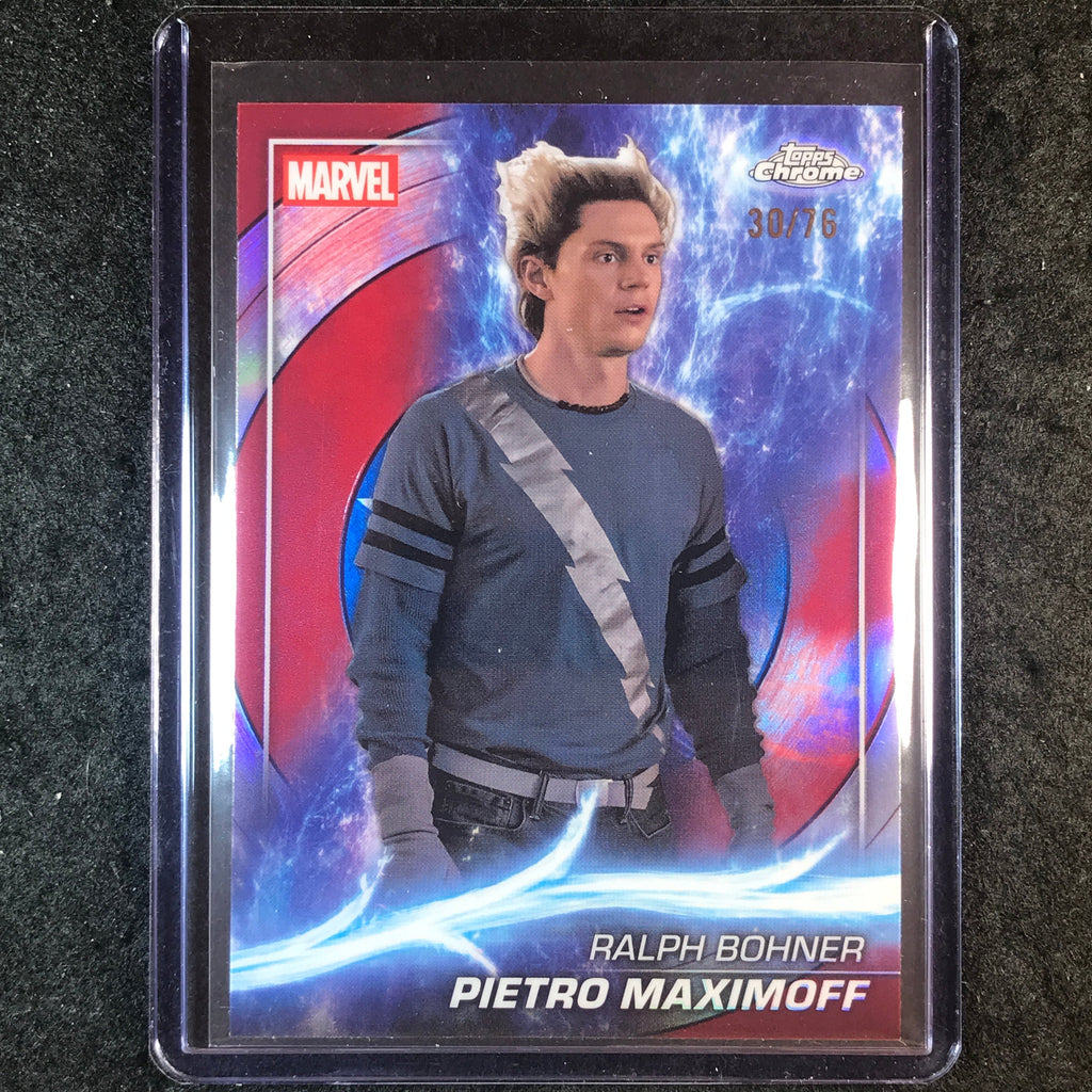 2025 Topps Chrome Marvel Studios PIETRO MAXIMOFF Captain America 30/76 ...