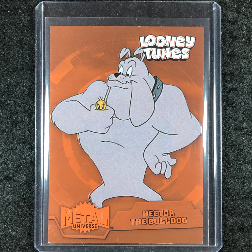 2024 Fleer Retro Looney Tunes HECTOR THE BULLDOG Metal Universe Orange ...