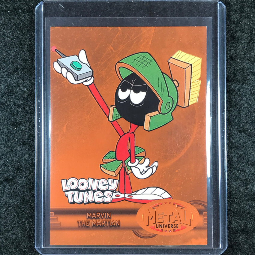 2024 Fleer Retro Looney Tunes MARVIN MARTIAN Metal 97-98 Retro Orange ...
