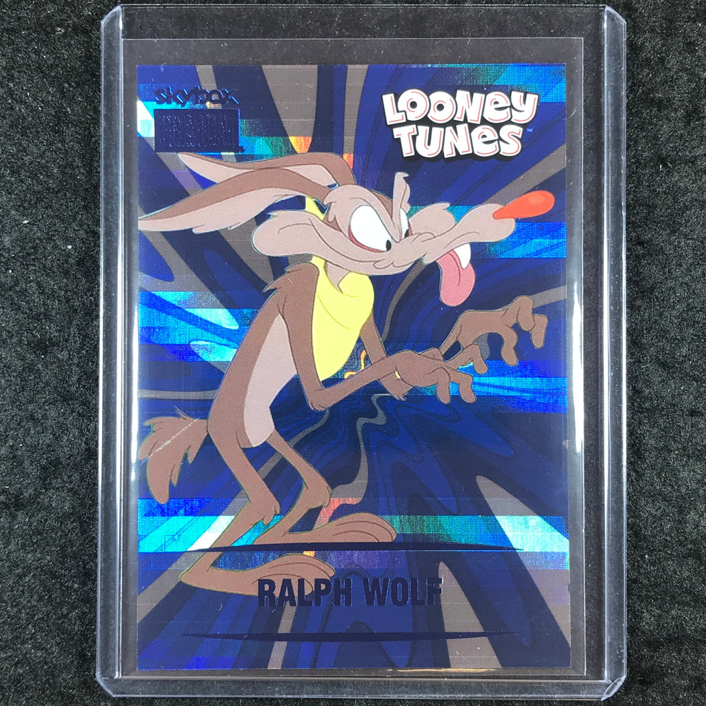 2024 Fleer Retro Looney Tunes RALPH WOLF Skybox Premium Star Sapphire ...