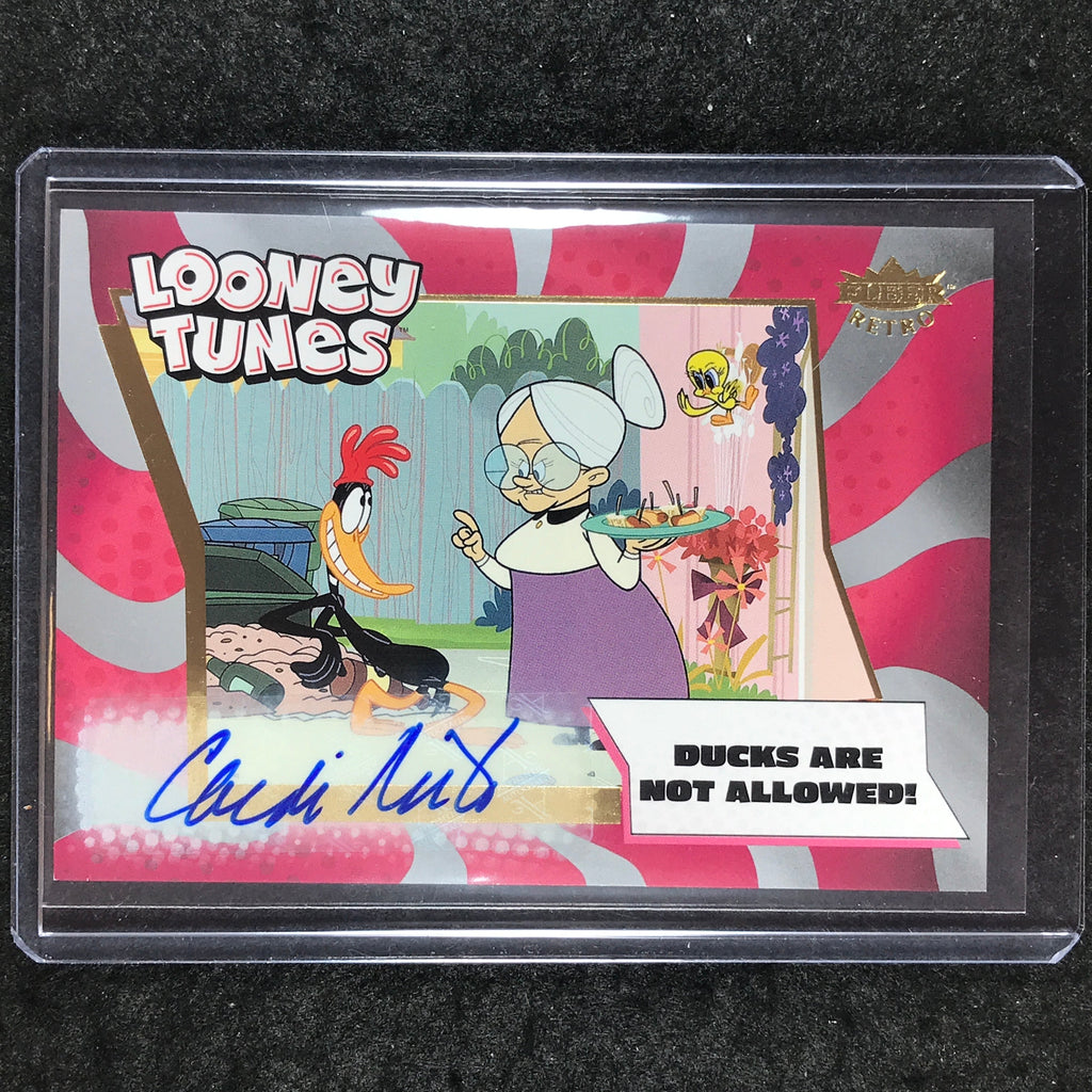 2024 Fleer Retro Looney Tunes GRANNY CANDI MILO Base Autograph Horizon ...