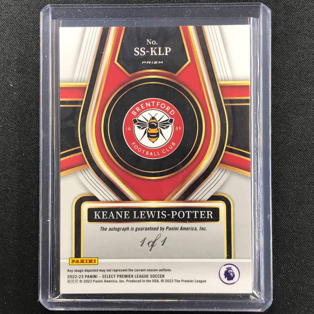 2022-23 Select Epl Keane Lewis-potter Signatures Rookie Auto Black Pri ...