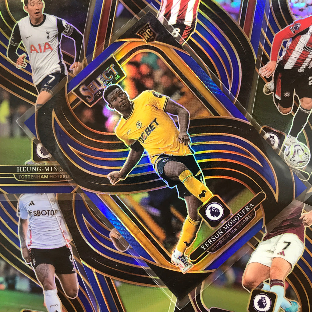 2024-25 Select EPL MATHIAS JENSEN Mezzanine Blue #103 – Cherry Collectables