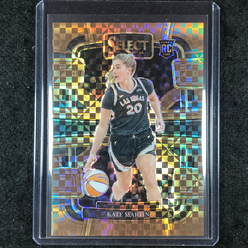 2024 Select WNBA KATE MARTIN Concourse Rookie Bronze Checker 22/49 #22 ...