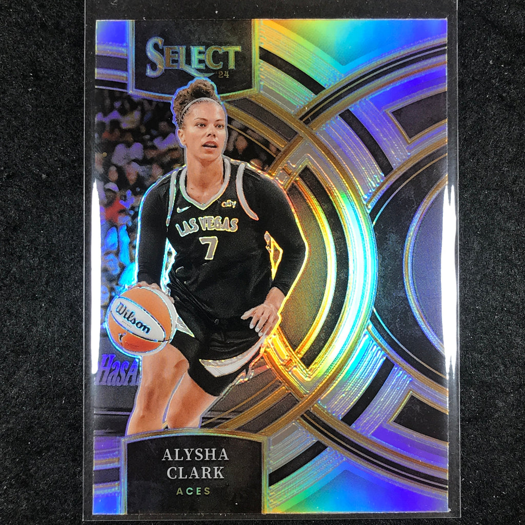 2024 Select WNBA ALYSHA CLARK Premier Level Silver #102 – Cherry ...