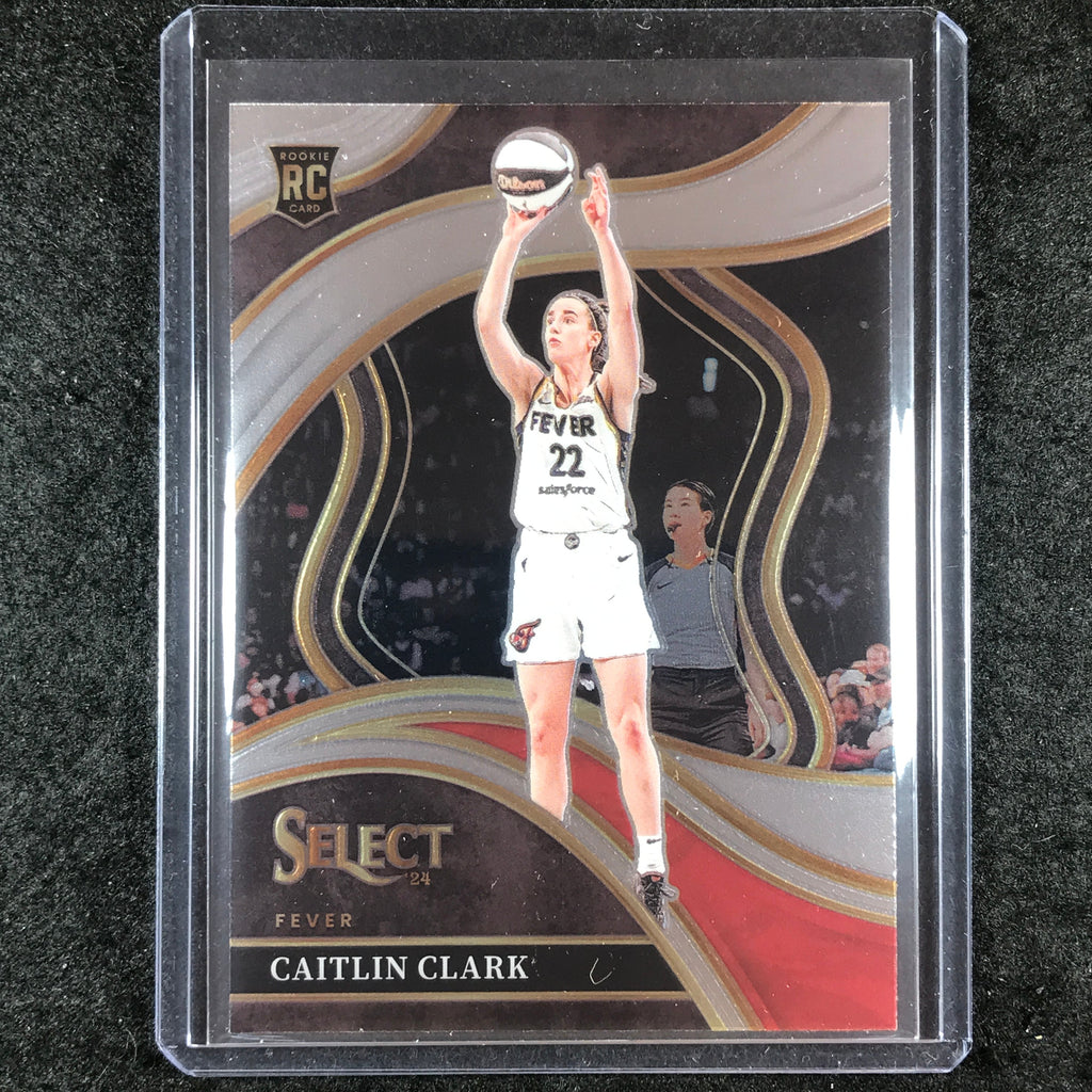 2024 Select WNBA CAITLIN CLARK Courtside Rookie Base #218 – Cherry ...