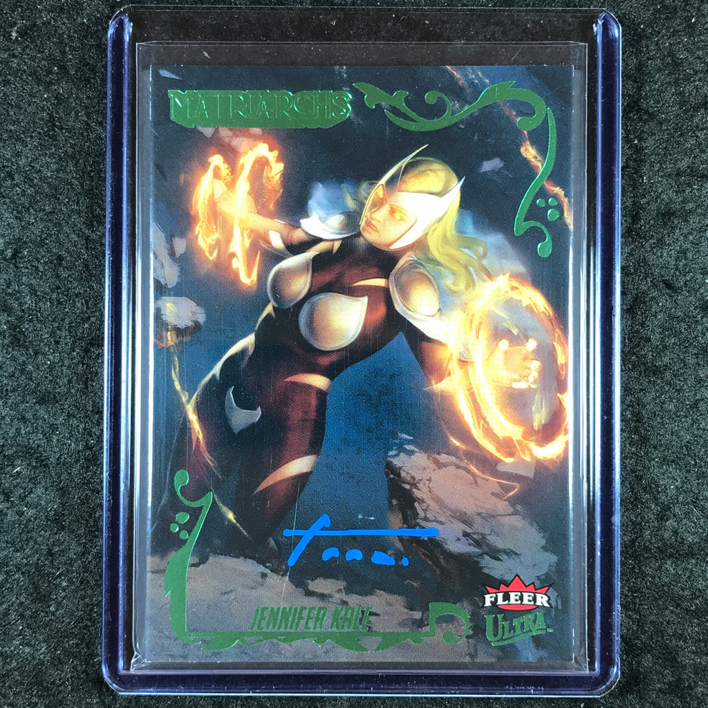 2024 Matriarchs of Marvel JENNIFER KALE ANNA MOSHAK Green Foil Auto 37 ...