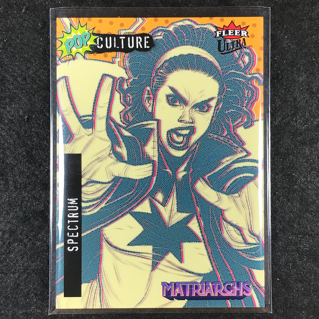 2024 Matriarchs of Marvel SPECTRUM ORANGE Fleer Ultra Pop Culture #PC ...