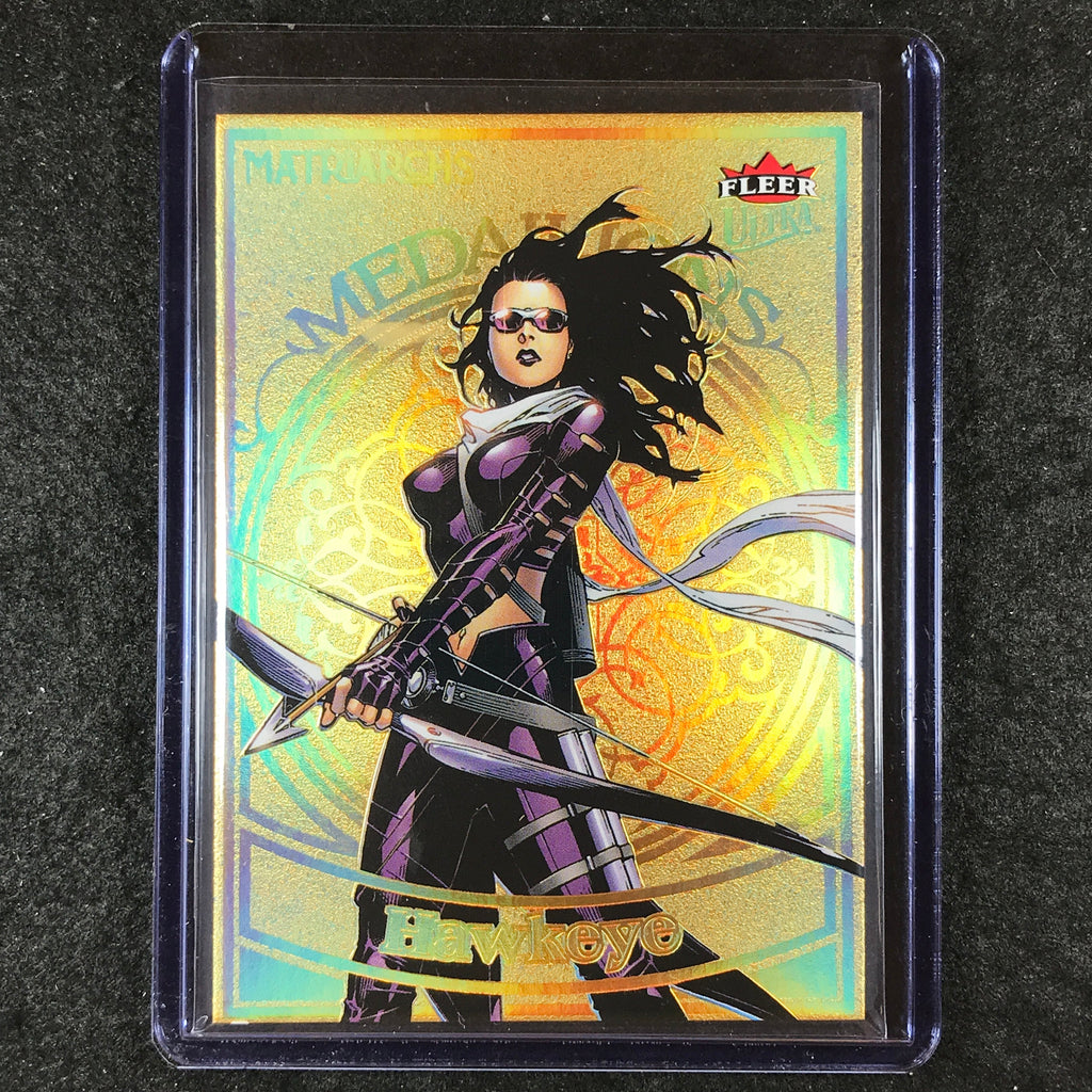 2024 Matriarchs of Marvel HAWKEYE Gold Medallions /200 #18 – Cherry ...