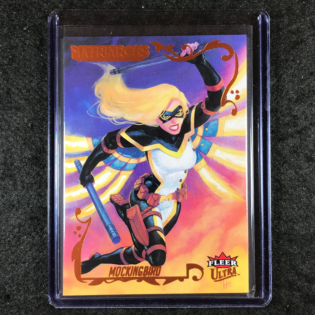 2024 Matriarchs of Marvel MOCKINGBIRD Orange Foil 45/52 #71 – Cherry ...